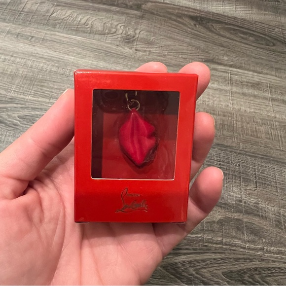 Christian Louboutin | Jewelry | Christian Louboutin Lips Charm | Poshmark